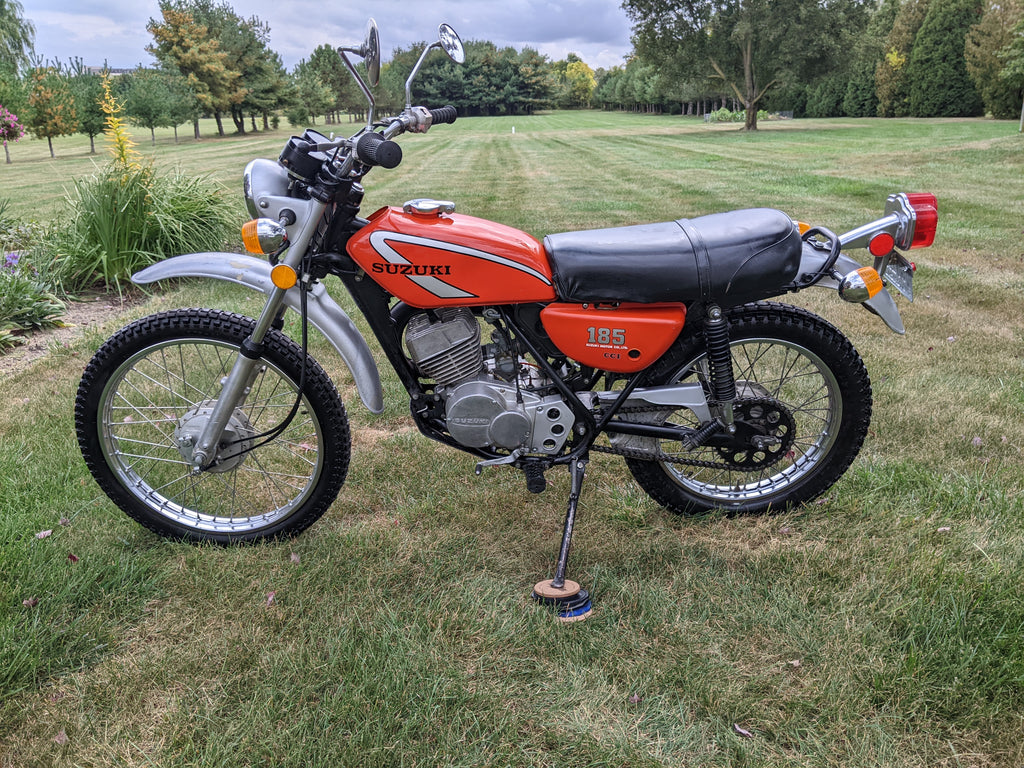 Suzuki TS185 1975 Orange – ClassicJapaneseMotorcycles