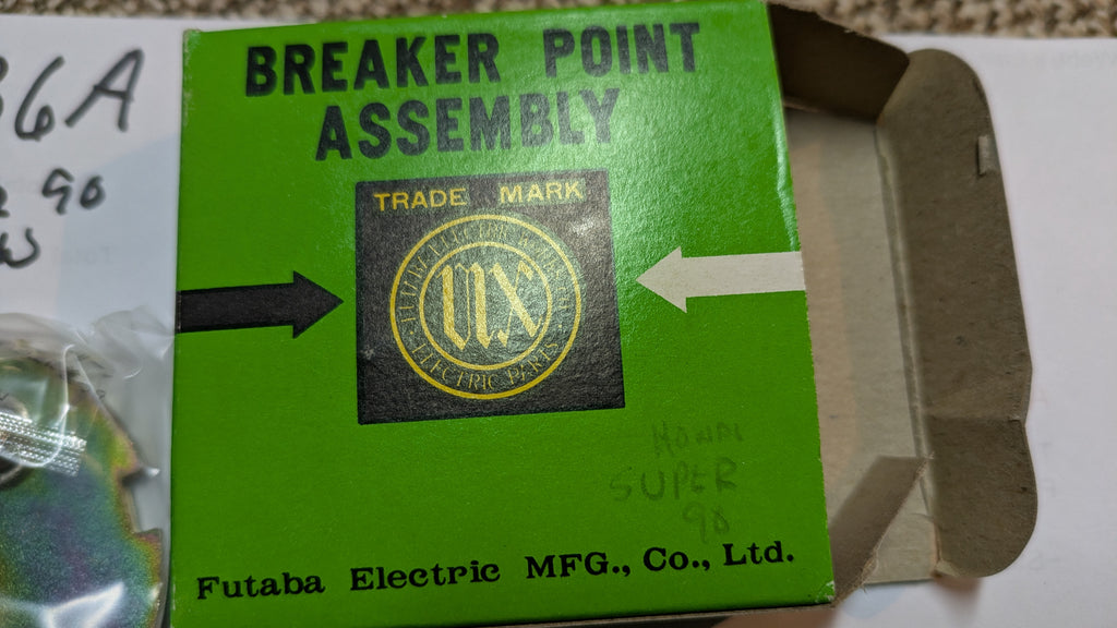 Honda Super 90, S90 CL90 brand new Complete Points Assembly sku 4236A ...