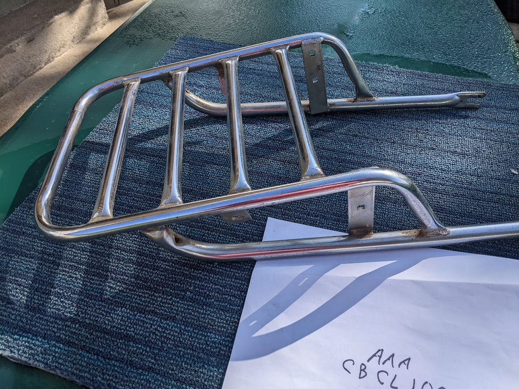 Honda CB100 1970-1972 AAA Brand Luggage Rack sku 7554 ...
