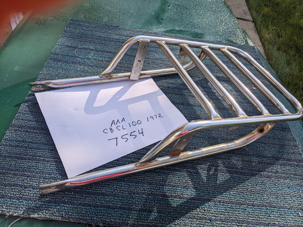 Honda CB100 1970-1972 AAA Brand Luggage Rack sku 7554 ...