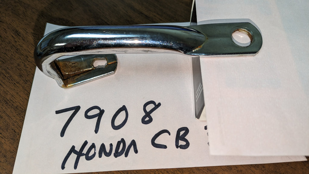 Honda CB350 rear grab bargrab rail sku 7908 – ClassicJapaneseMotorcycles