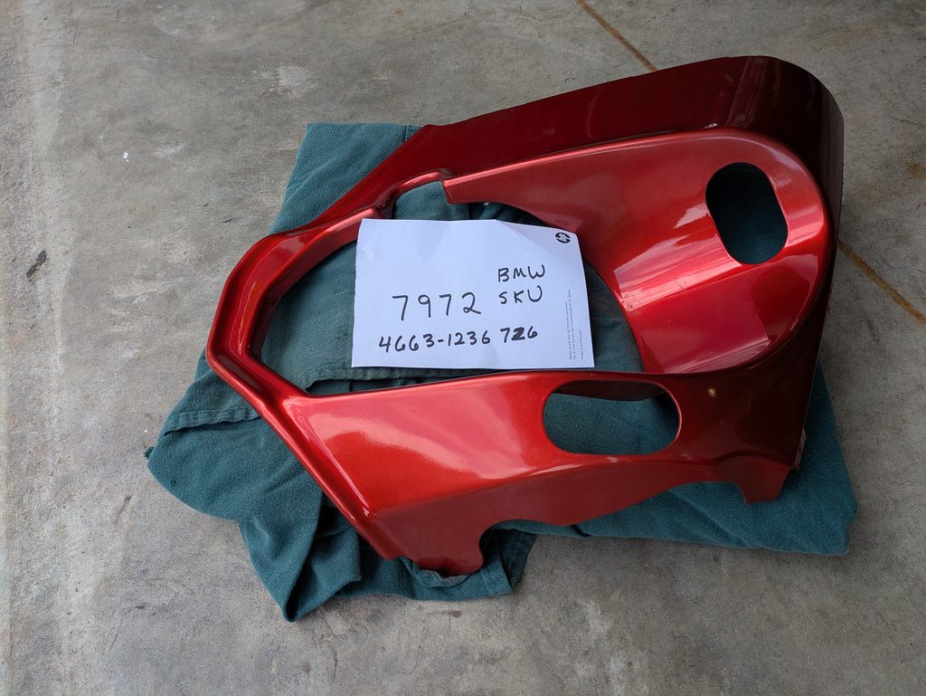 BMW Fairing Red BMW Part 4663-1236-726 my sku 7972 ...