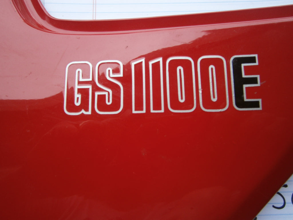 Suzuki GS1100E left red sidecover 47211-49500L sku 5068 ...