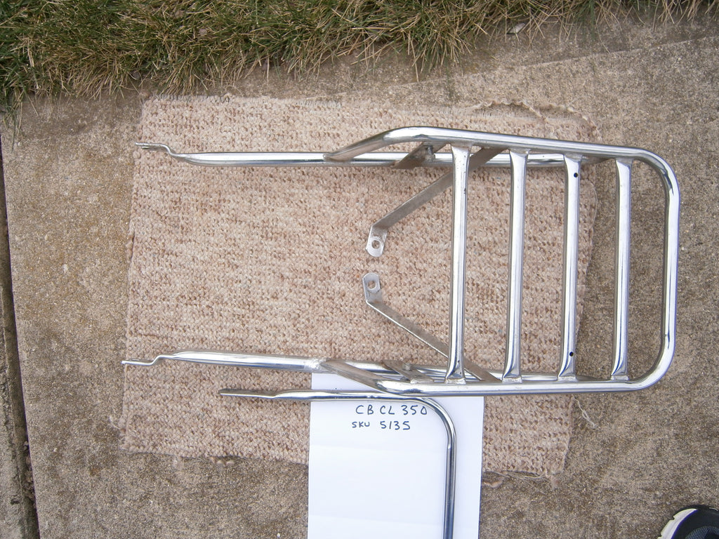 Honda CB350 CL350 Luggage Rack 5135 – ClassicJapaneseMotorcycles