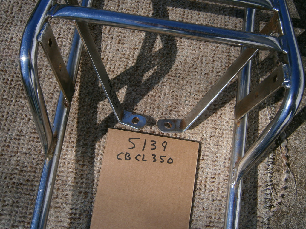Honda CB350 CL350 AAA Luggage Rack 5139 – ClassicJapaneseMotorcycles
