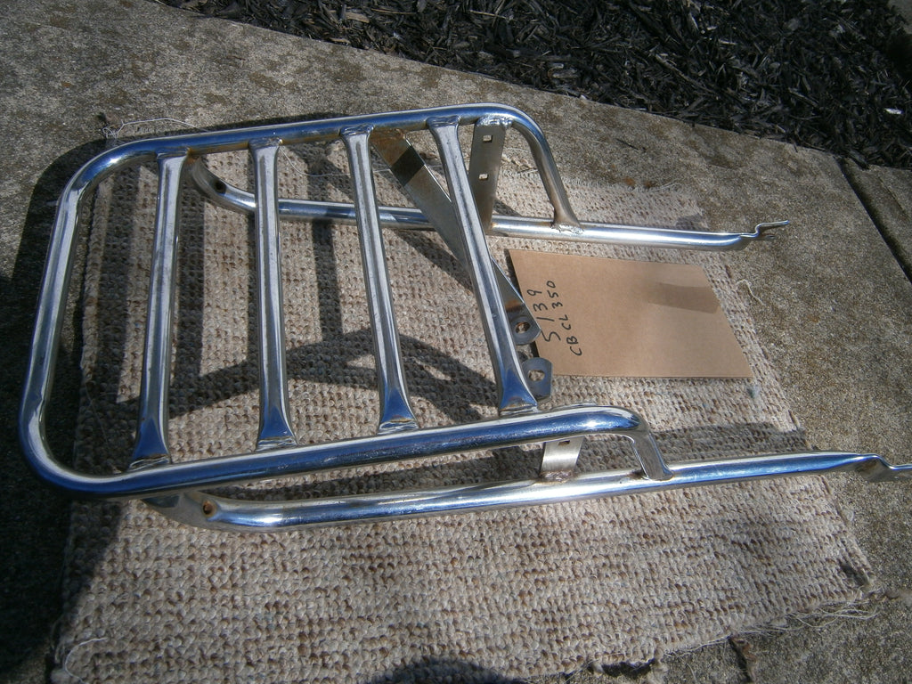 Honda CB350 CL350 AAA Luggage Rack 5139 – ClassicJapaneseMotorcycles