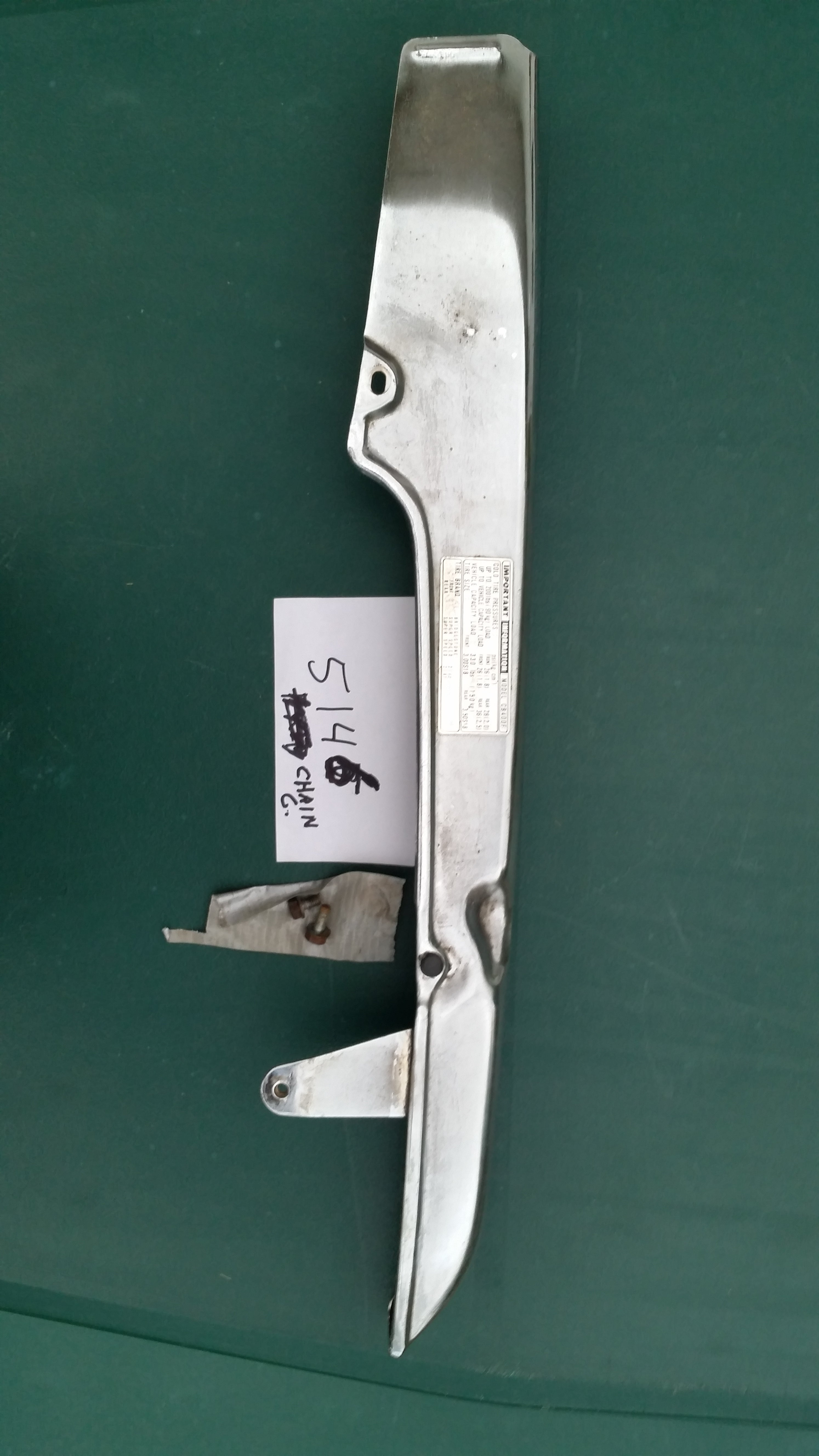 Honda CB400F Chainguard 5246 – ClassicJapaneseMotorcycles