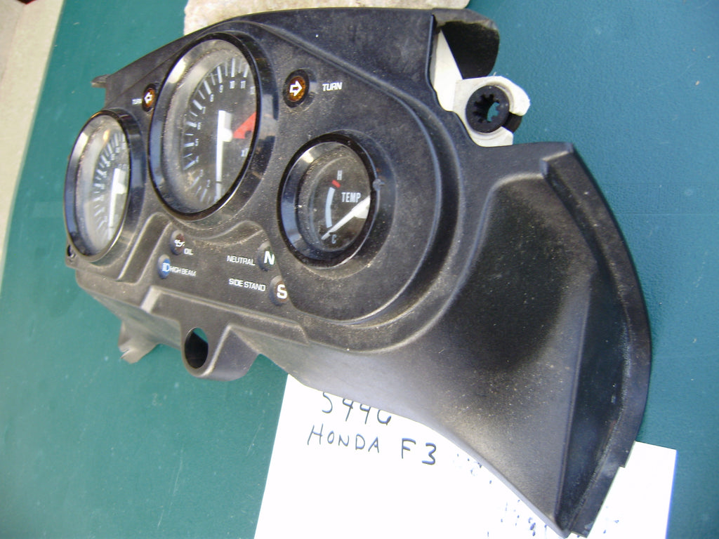 Sold Ebay 9/19/18 Honda CBR600F3 Instrument Cluster Assembly 6128 Mile ...