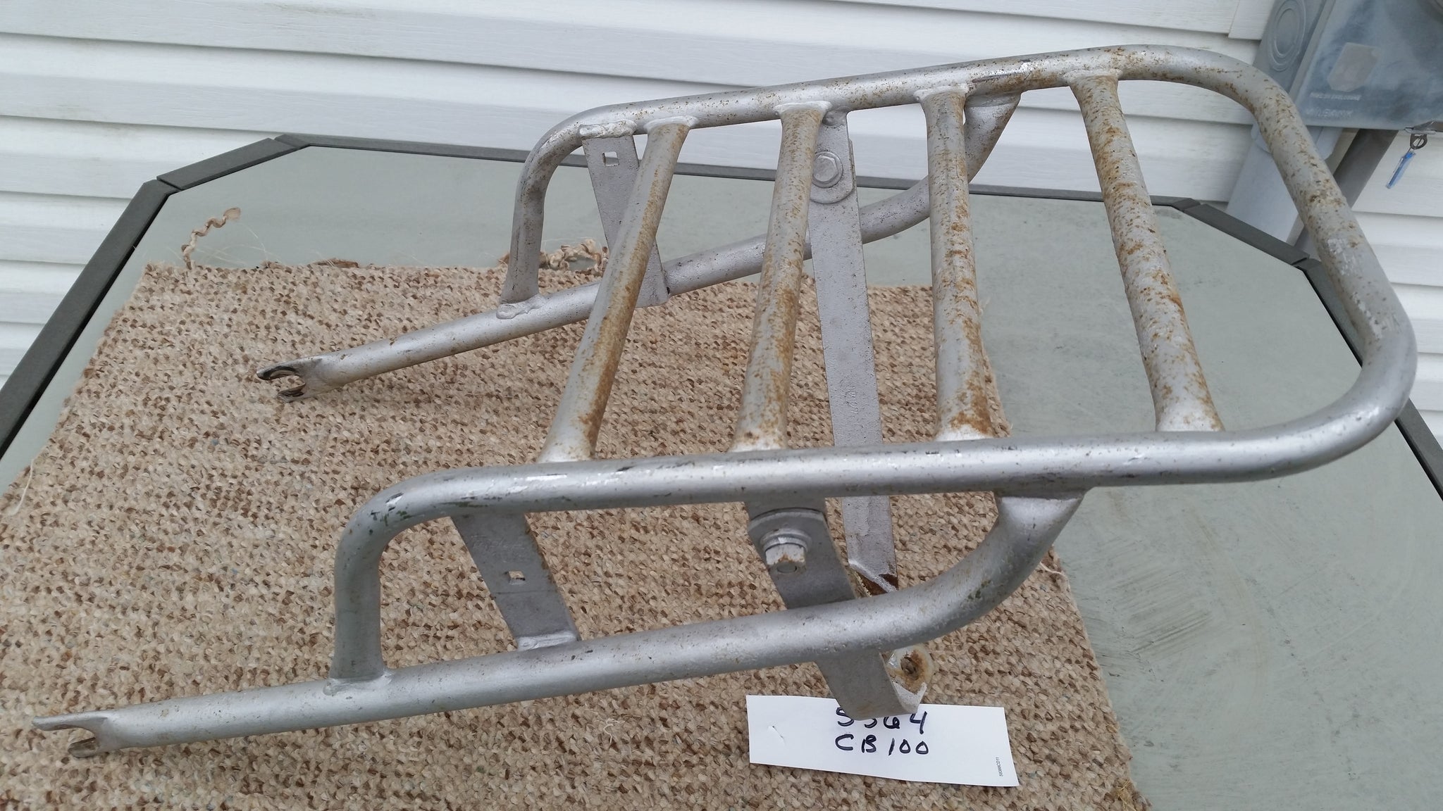 Honda CB100 Luggage Rack 5564 – ClassicJapaneseMotorcycles