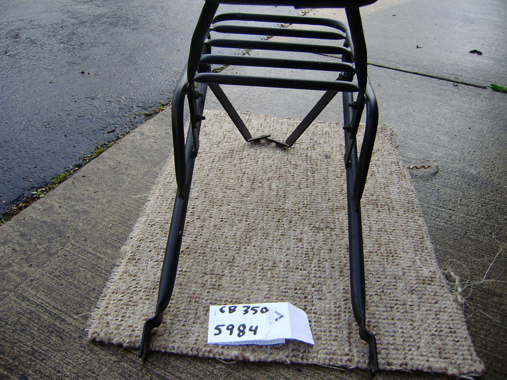 Honda CB350 Luggage Rack in Black sku 5984 – ClassicJapaneseMotorcycles