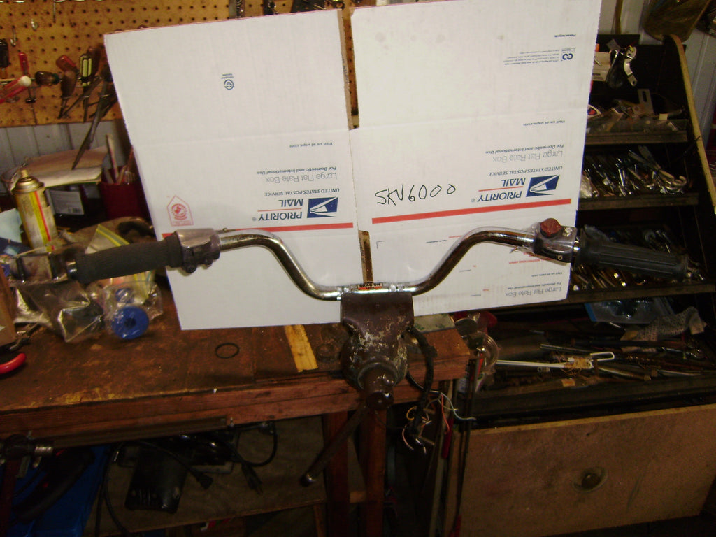Honda CB350 handlebar with switches sku 6000 – ClassicJapaneseMotorcycles