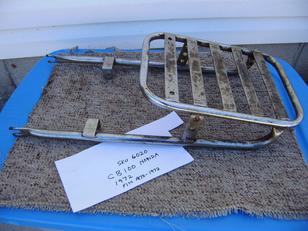 Honda CB100 luggage rack sku 6020 – ClassicJapaneseMotorcycles
