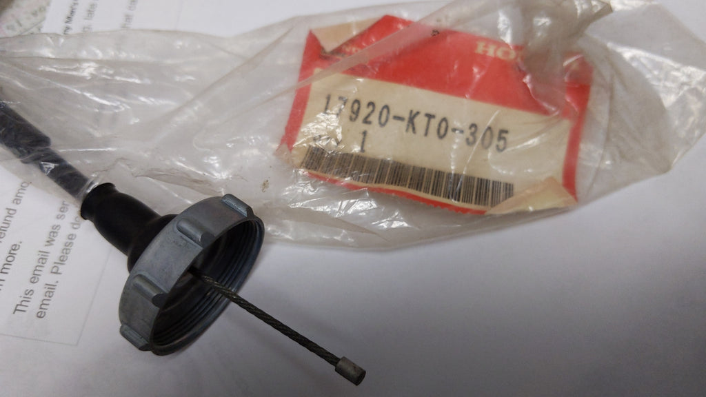 Sold Ebay 8/22/20 Honda XR200 CABLE SET, THROTTLE 17920-KT0-305 my sku ...