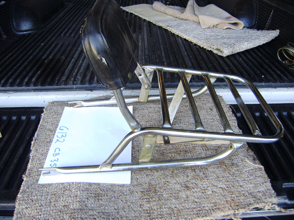 Honda CB350 CL350 Luggage Rack sku 6132 – ClassicJapaneseMotorcycles