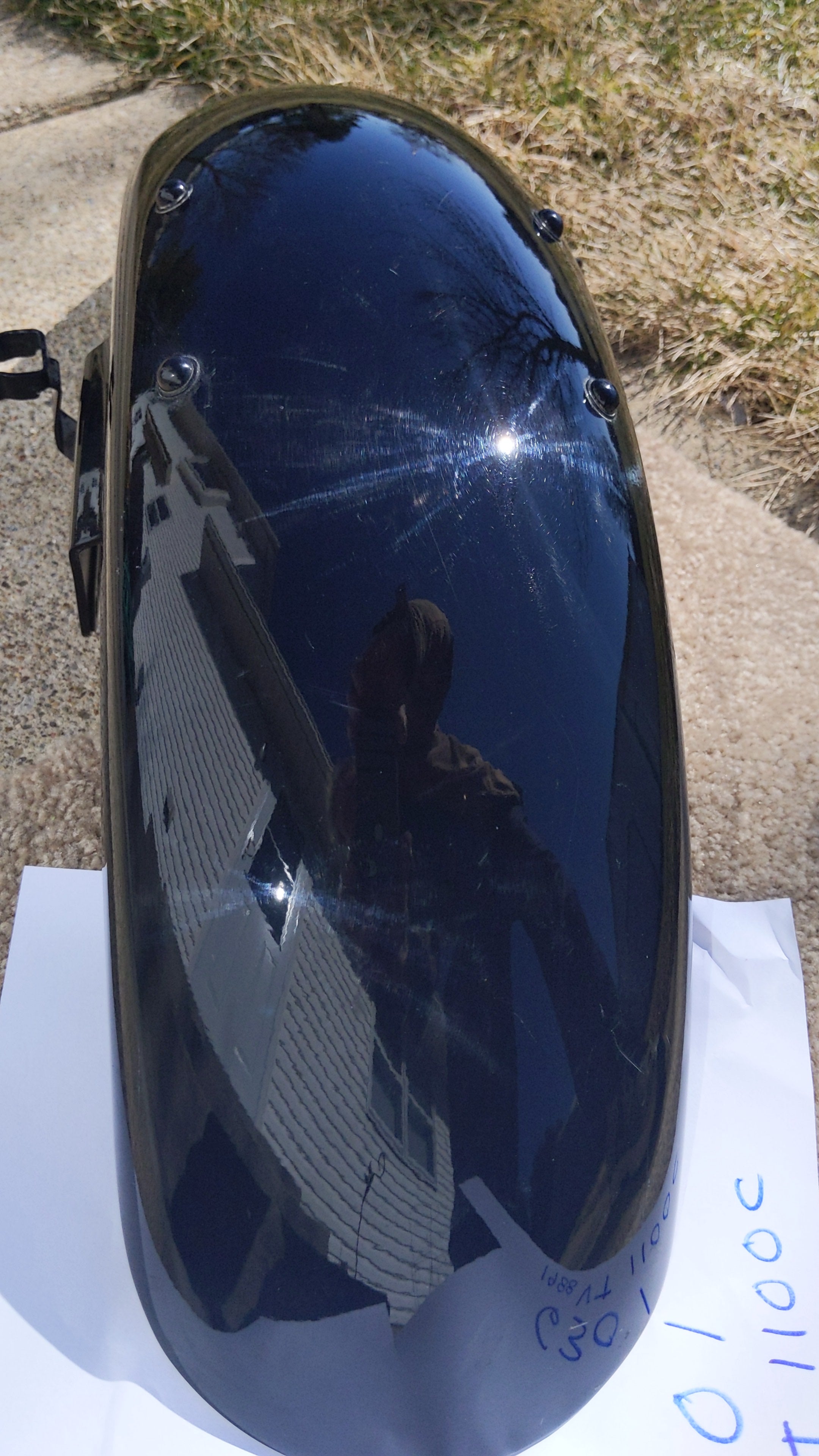 Sold Ebay Honda VT1100C 88 Shadow front fender 61100-MM8-000-ZA black ...