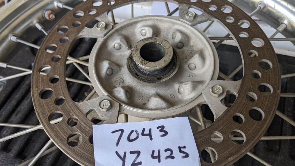 Sold Ebay Yamaha YZ426 OEM Rear Wheel Complete sku 7043 ...