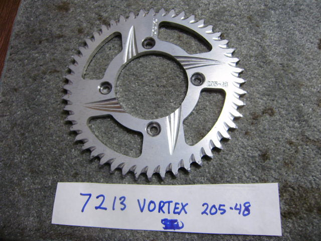Sold Ebay Vortex 205-48 48T 428 chain 4 bolt pattern Aluminum Rear Spr ...