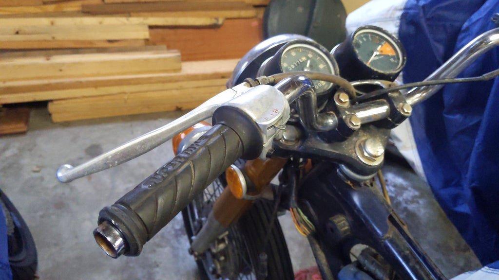 Sold Ebay 02102020 Honda CB350 handlebar with levers and switches sku ...