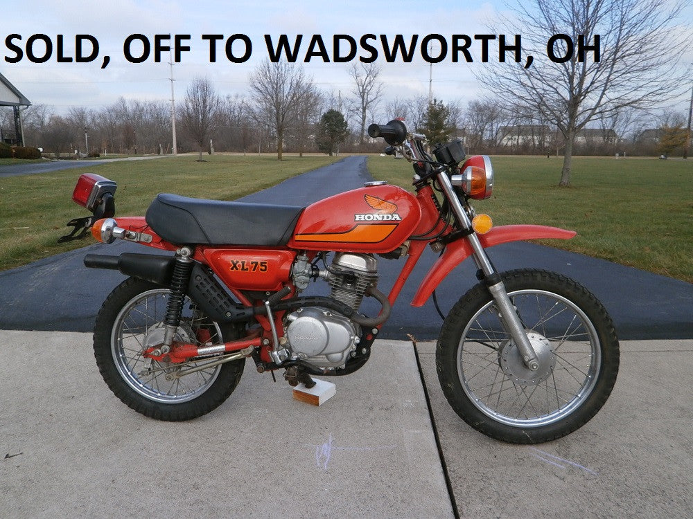 Sold Honda XL75 1977 – ClassicJapaneseMotorcycles